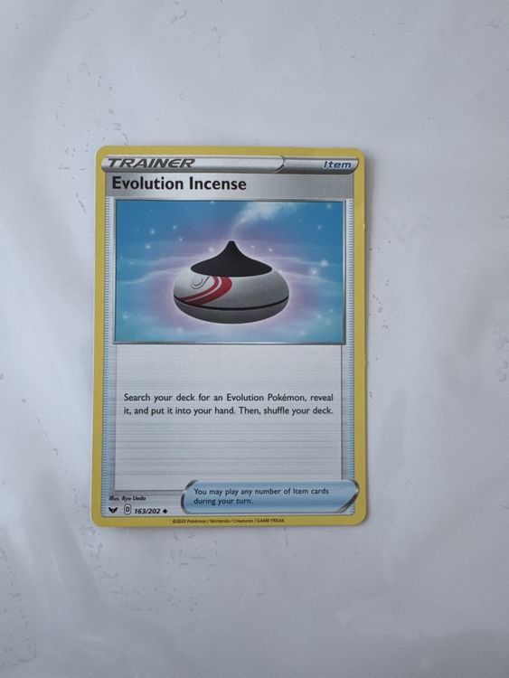 Pokemon Evolution Incense Karte | Kaufen auf Ricardo