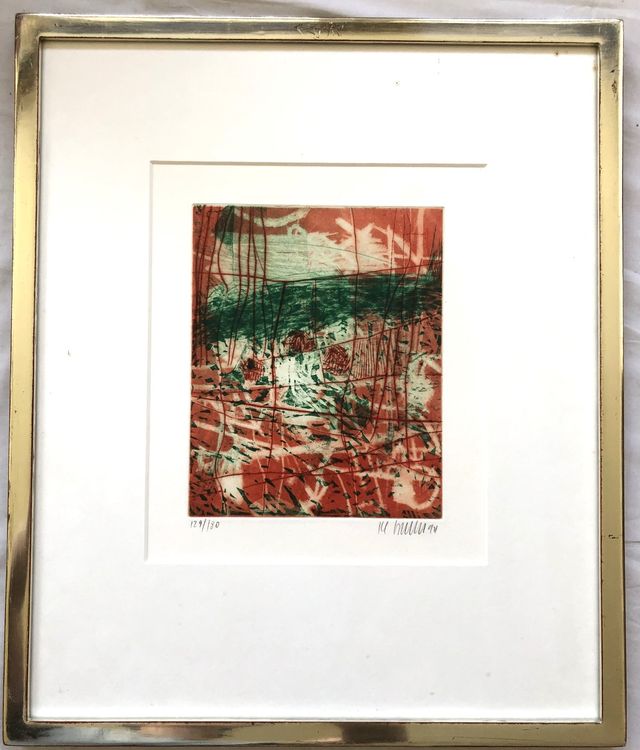 Klaus Born (*1945) - Aquatinta - Farbradierung (Gebraucht) in Schaffhausen für CHF 65 – mit ...