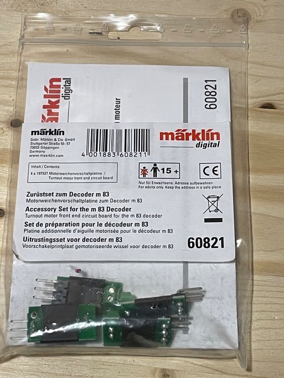 Märklin 60821 Zurüstset zum Decoder m 83 (Neu und originalverpackt) in Gossau SG für CHF 12 ...