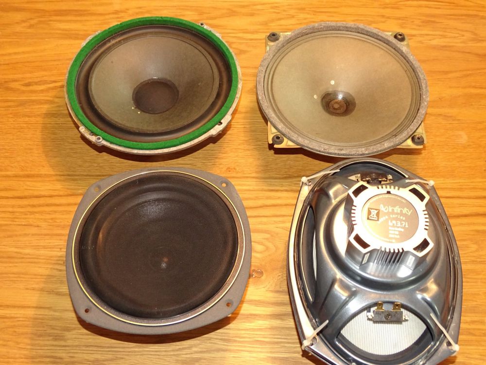5 Lautsprecher Chassis; Tannoy, Saba, Infinity, Wharfedale (Gebraucht ...
