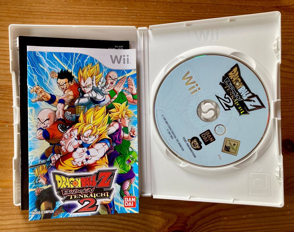 Dragon Ball Z Budokai Tenkaichi 2 (F) - Nintendo Wii (Neu (gemäss ...
