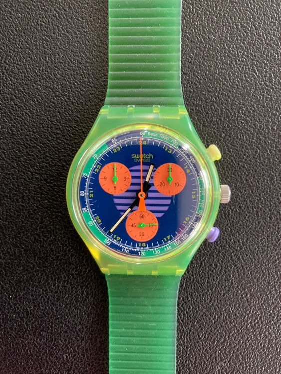 SWATCH CHRONOGRAPH NEO WAVE SCJ100 NEU | Kaufen auf Ricardo