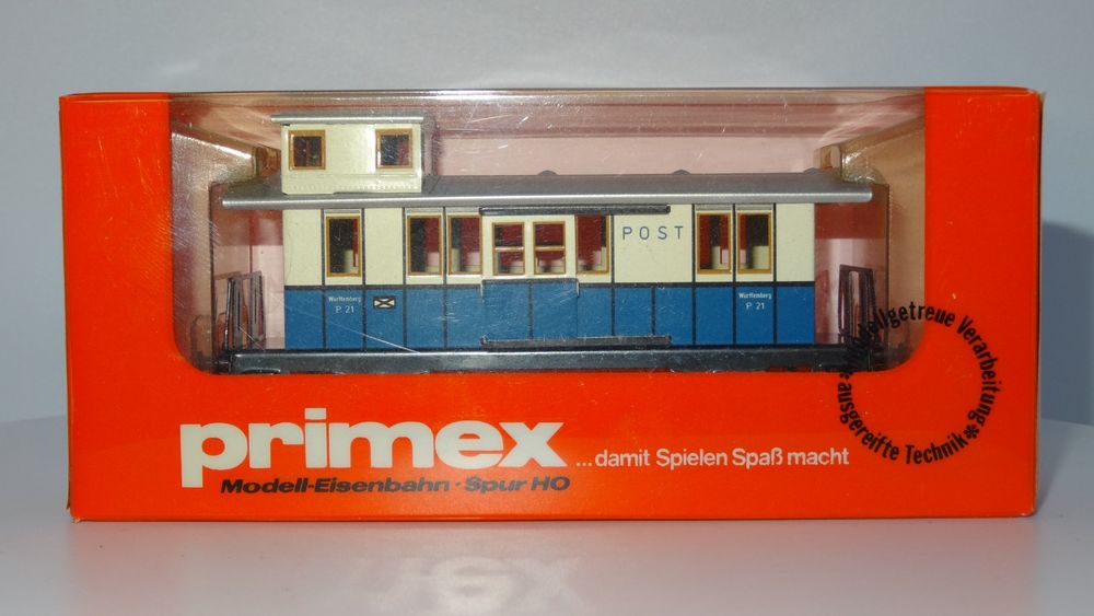 Primex 4021, Märklin, Bahnpostwagen, Württemberg P21, NEU | Kaufen auf Ricardo