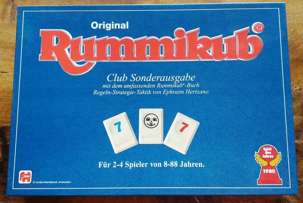 Original Rummikub, Club Sonderausgabe, von Jumbo ab 8 Jahren | Kaufen ...