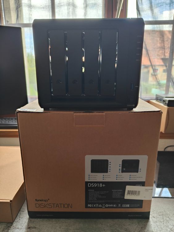 Synology DS918+ Leergehäuse (Gebraucht) in für CHF 380 – mit Lieferung ...