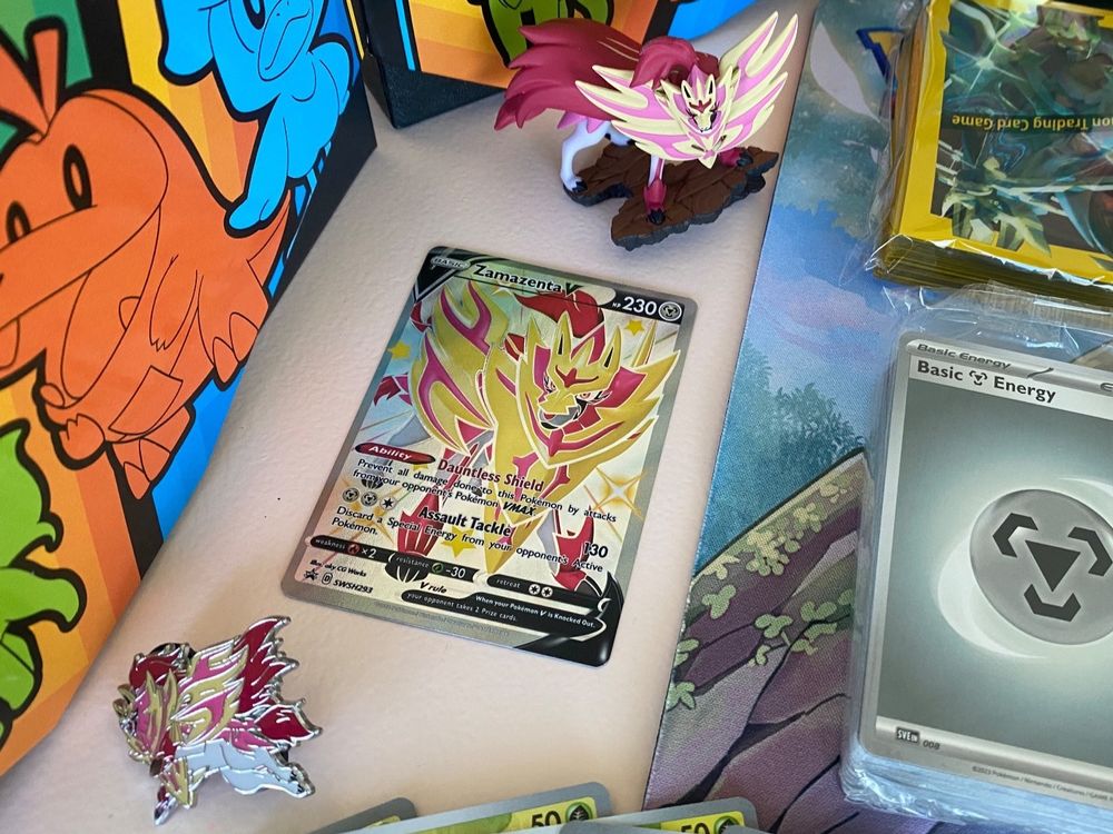 Über 1000 Pokémon-Karten mit Pikachu, Zacian, Zamazenta & Co (Neu ...