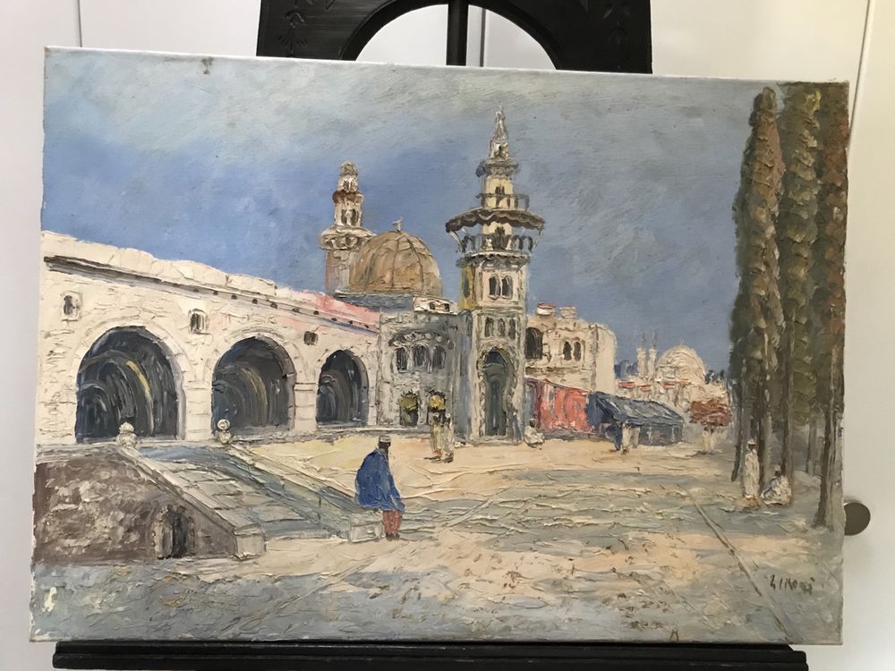 Gemälde mit Moschee signiert Lironi (Gebraucht) in Wolfhalden für CHF ...