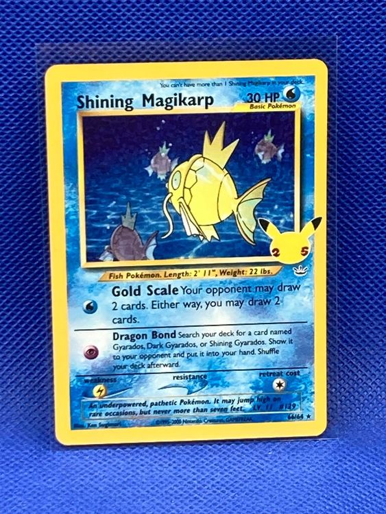 Pokemon Celebrations 25th / Shining Magikarp 66/ 64 EN | Kaufen auf Ricardo