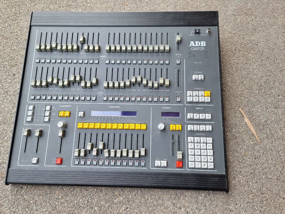 mischpult ADB CANTOR Vintage DMX Steuerung (Gebraucht) in Wil SG für ...
