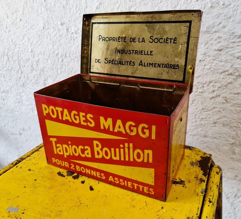 Grosse alte Maggi Blechdose (Gebraucht) in für CHF 101 – mit Lieferung ...
