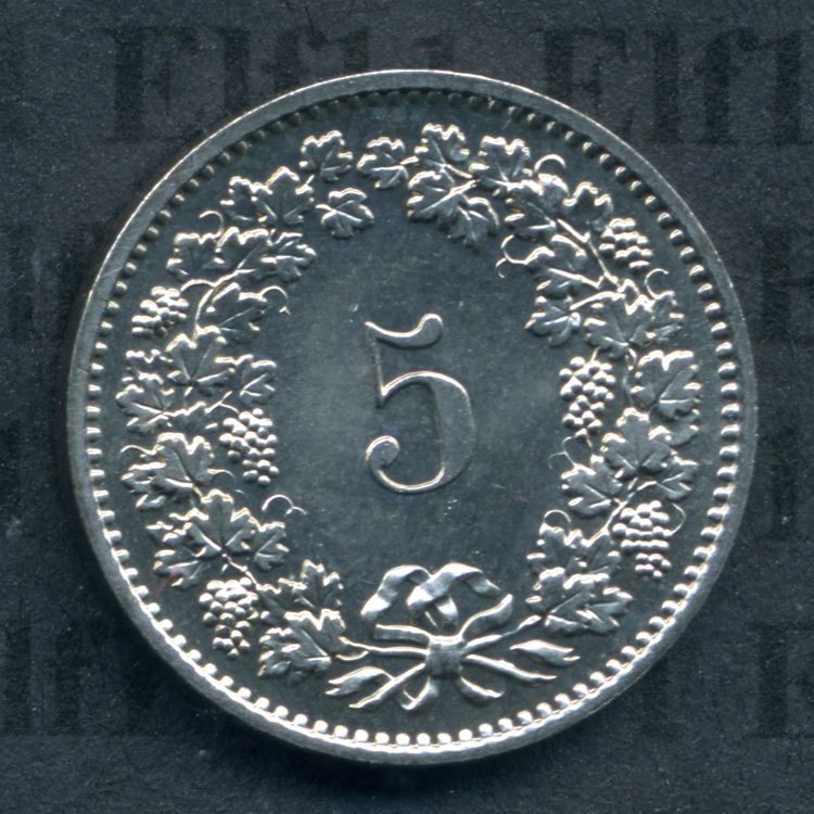 CHF___0.05 1977 stgl * nigelnagelneu! 5 Rappen (Neu (gemäss Beschreibung)) in Widnau für CHF 4 ...