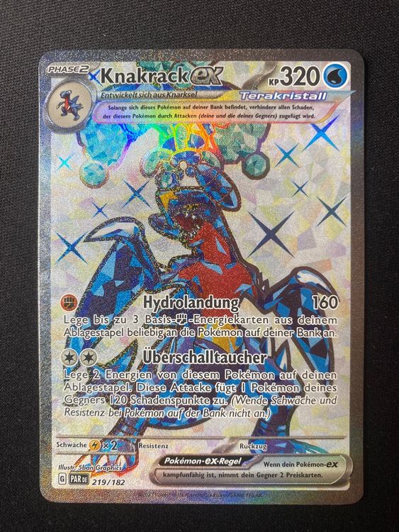 Knakrack ex 219 - Garchomp ex - Paradox Rift - DE (Neu (gemäss ...