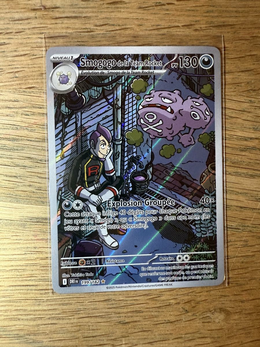 Carte Pokémon Smogogo de la Team Rocket AR MINT FRANÇAIS (Neuf (Voir ...