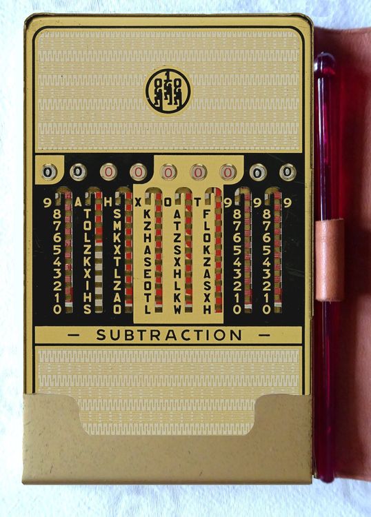 Vintage Addiator Duplex Rechenmaschine Addition Subtraktion | Kaufen ...