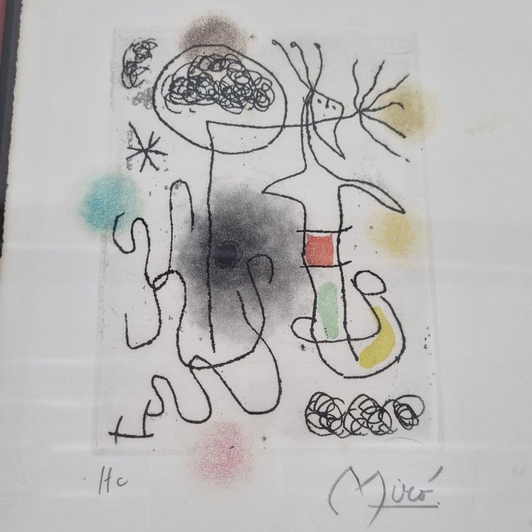 Miro Joan Midi HC le Trèfle Blanc Gemälde (Gebraucht) in Wangen b. Olten für CHF 7200 – nur ...