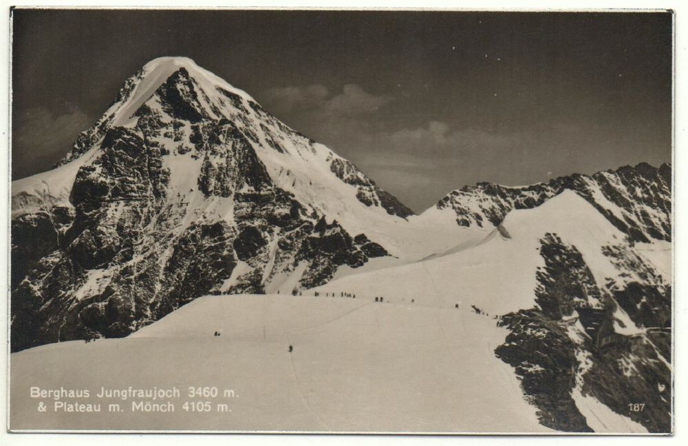 BERGHAUS JUNGFRAUJOCH viele Touristen | Kaufen auf Ricardo