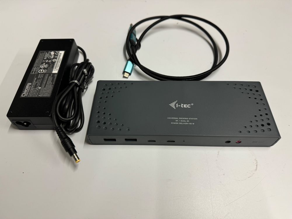 i-tec USB 3.0 / USB-C / Thunderbolt 3 Dual Display Dock (Gebraucht) in ...