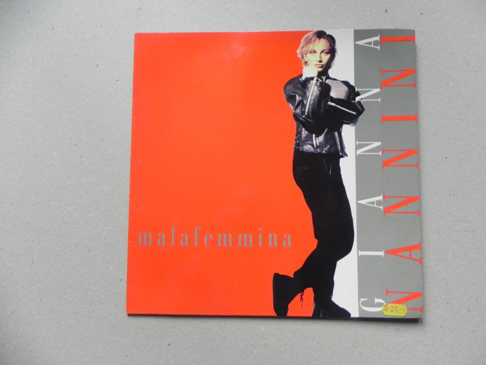 LP Italien Rock Sängerin Gianna Nannini 1988 Malafemmina (Gebraucht) in ...