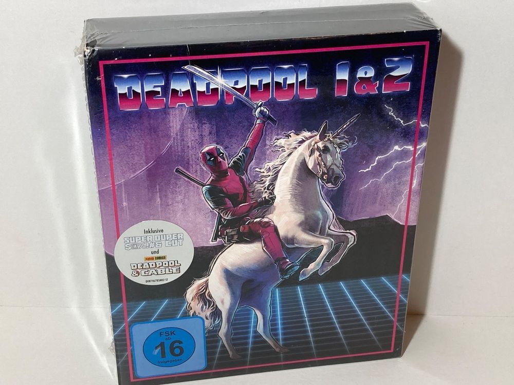 Deadpool 1&2 Extended Collector Edition Blu Ray OVP | Kaufen auf Ricardo