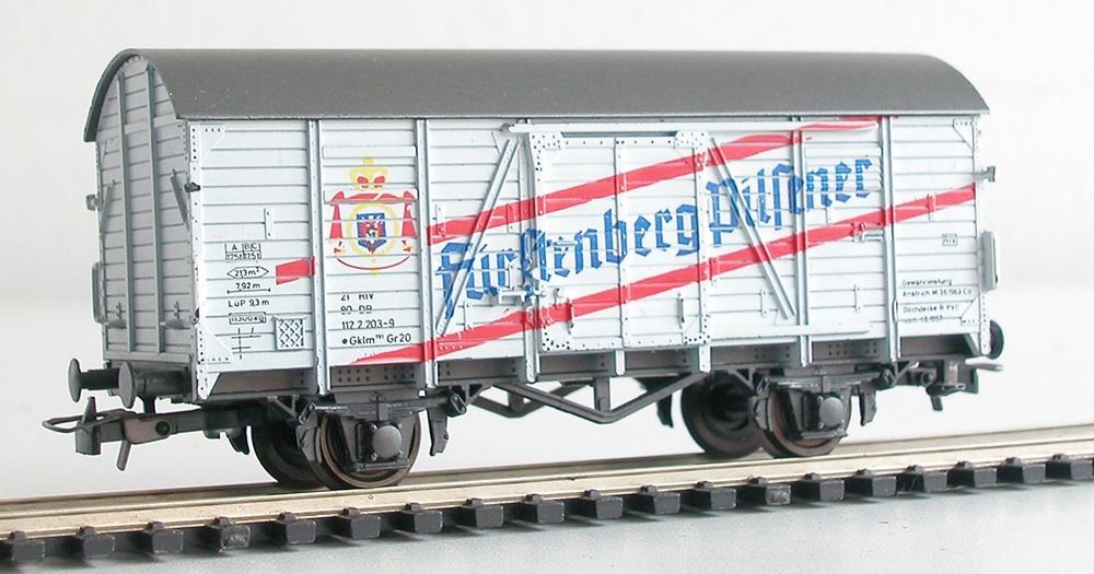 Roco gedeckter Güterwagen Gklm / Bierwagen Spur H0 (Gebraucht) in ...