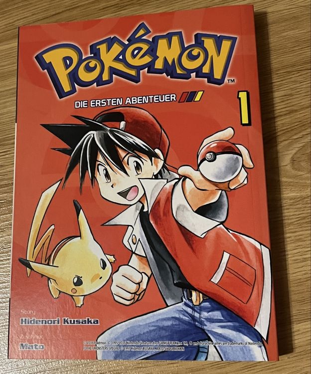 Pokémon - die ersten Abenteuer Band 1 (Neu (gemäss Beschreibung)) in ...