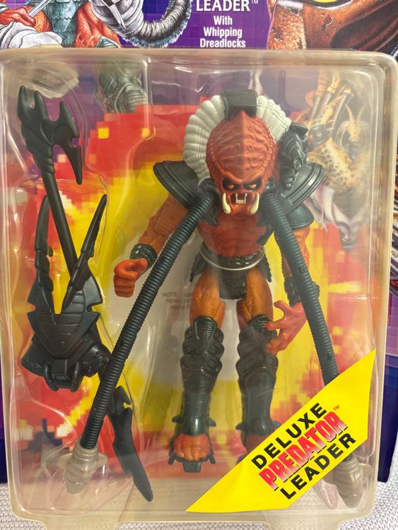 NEU Deluxe Predator Leader, Alien Hunter, OVP Vintage 1994 (Neu und ...