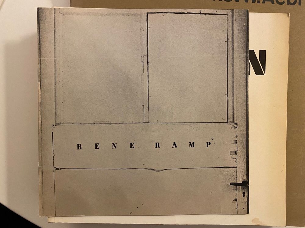 René Ramp Raumvisionen rarer Ausstellungskatalog Bern Wien | Kaufen auf ...