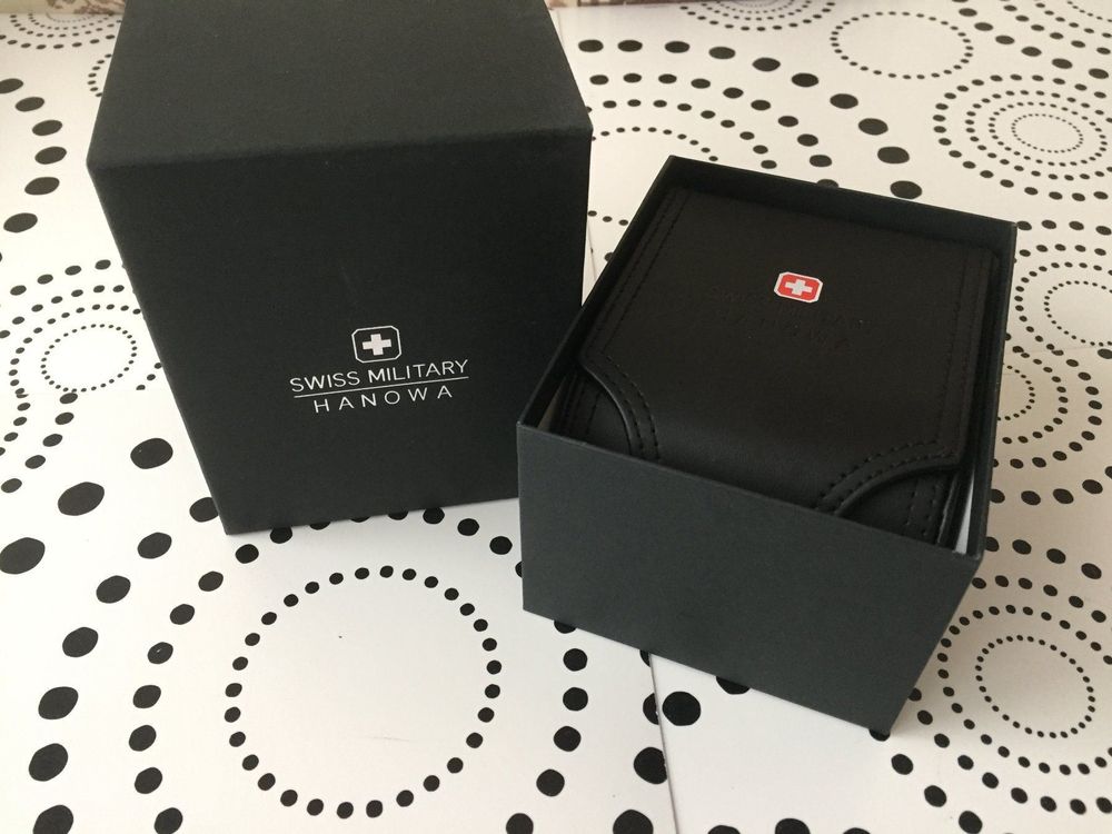 SWISS MILITARY HANOWA - BOX WATCH CASE ! | Kaufen auf Ricardo