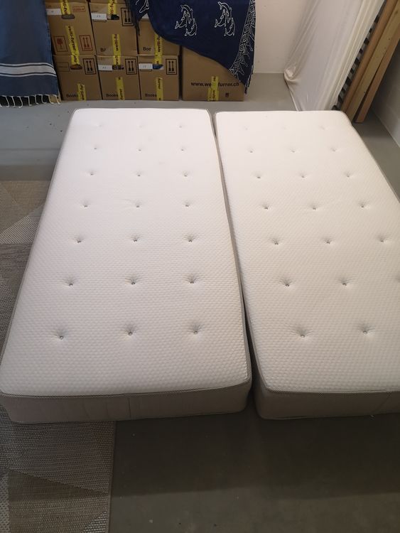 IKEA HESSENG Matratze 90 x 200 (2 Stück) (Gebraucht) in Romanshorn für ...
