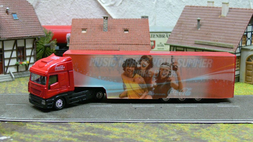 IVECO Sattelzug Coca Cola, 1:87, H0 (Gebraucht) in Steinbach für CHF 1 ...