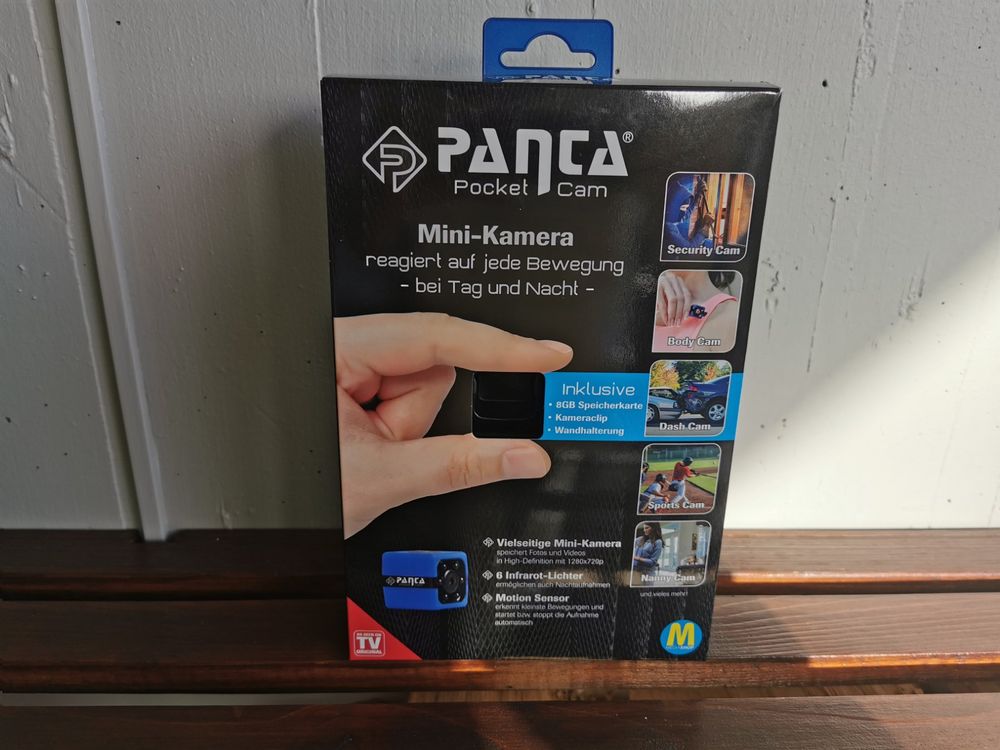 PANTA Mini-Kamera High Definition 1280x720p / Wie neu. (Gebraucht) in ...