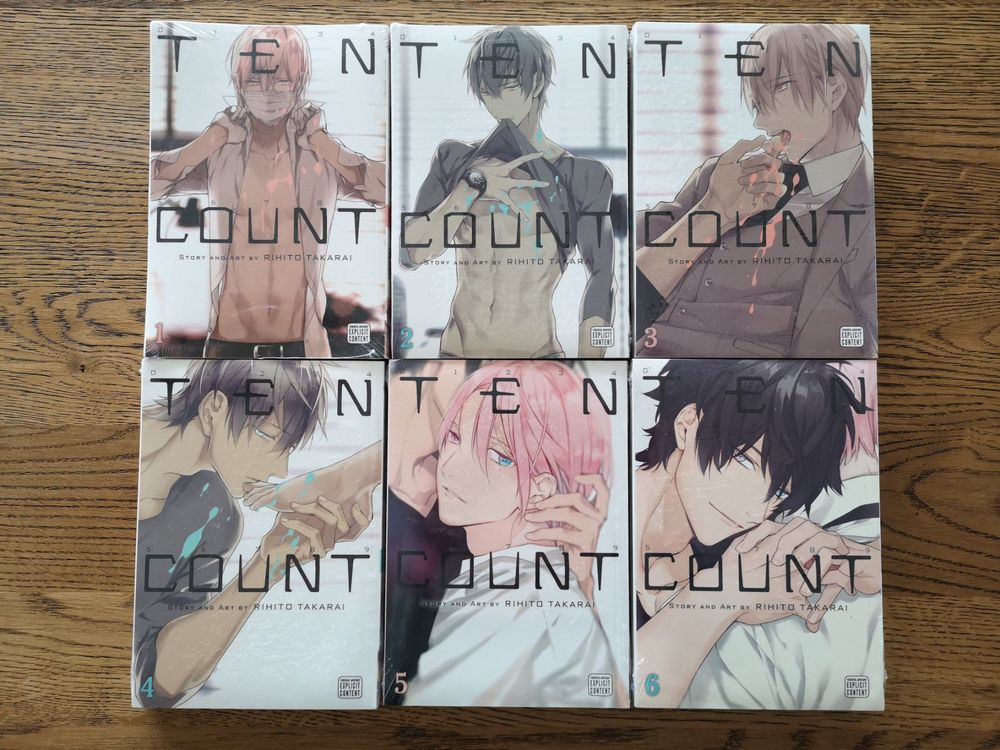 Ten Count Manga komplettes Set Volume 1-6 English (18+) (Neu und ...