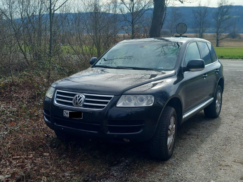 VW Touareg SUV V6 3.2 4x4 Automat 8Fach 3Besitzer Anhänger (Gebraucht) in Effretikon für CHF 1 ...