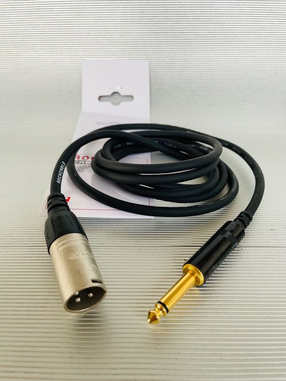 Rock Cable / Mikrofonkabel / Jack XLR / Rockcable / 2m (Gebraucht) in ...
