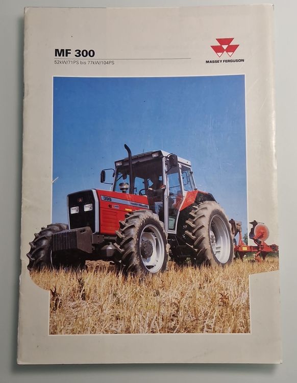 MF 300 Traktor Prospekt, Massey Ferguson, Traktor,Schlepper | Kaufen ...