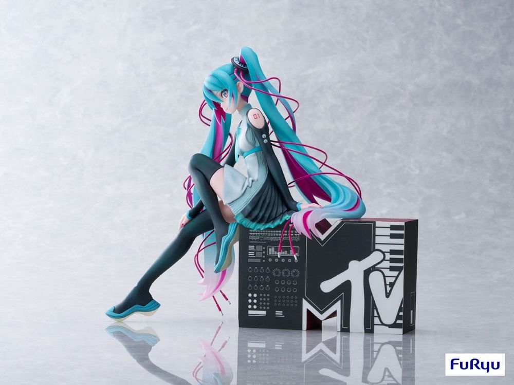 Hatsune Miku statuette 1/7 Hatsune Miku x MTV 20 cm (Neu und ...