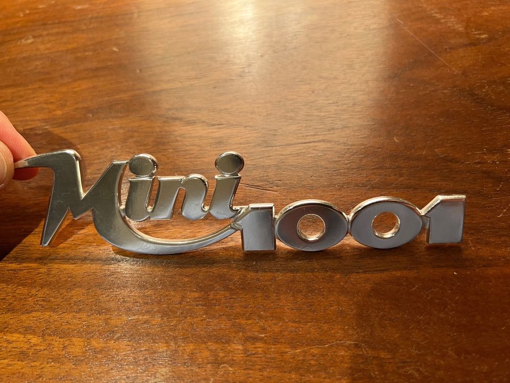 Innocenti Mini 1001 Emblem - Original NOS (Gebraucht) in Luzern für CHF ...