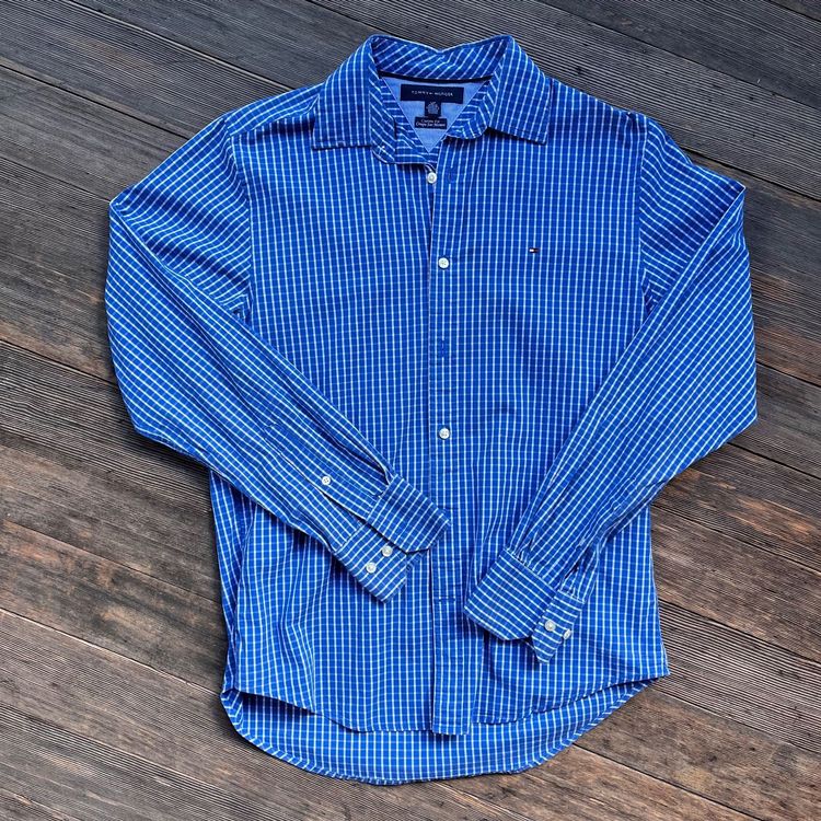 Tommy Hilfiger Hemd - S (Custom fit, longer back & sleeves) (Gebraucht ...