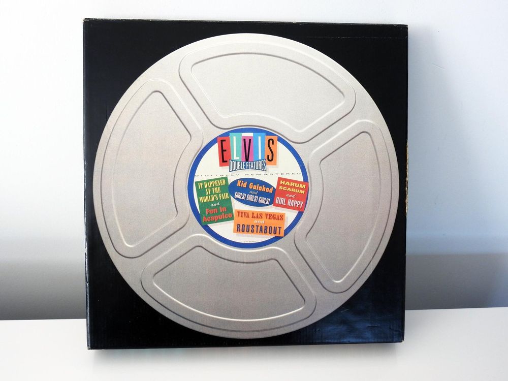 Elvis Presley Double Features (4CD Filmbox) Europe Edition (Gebraucht ...