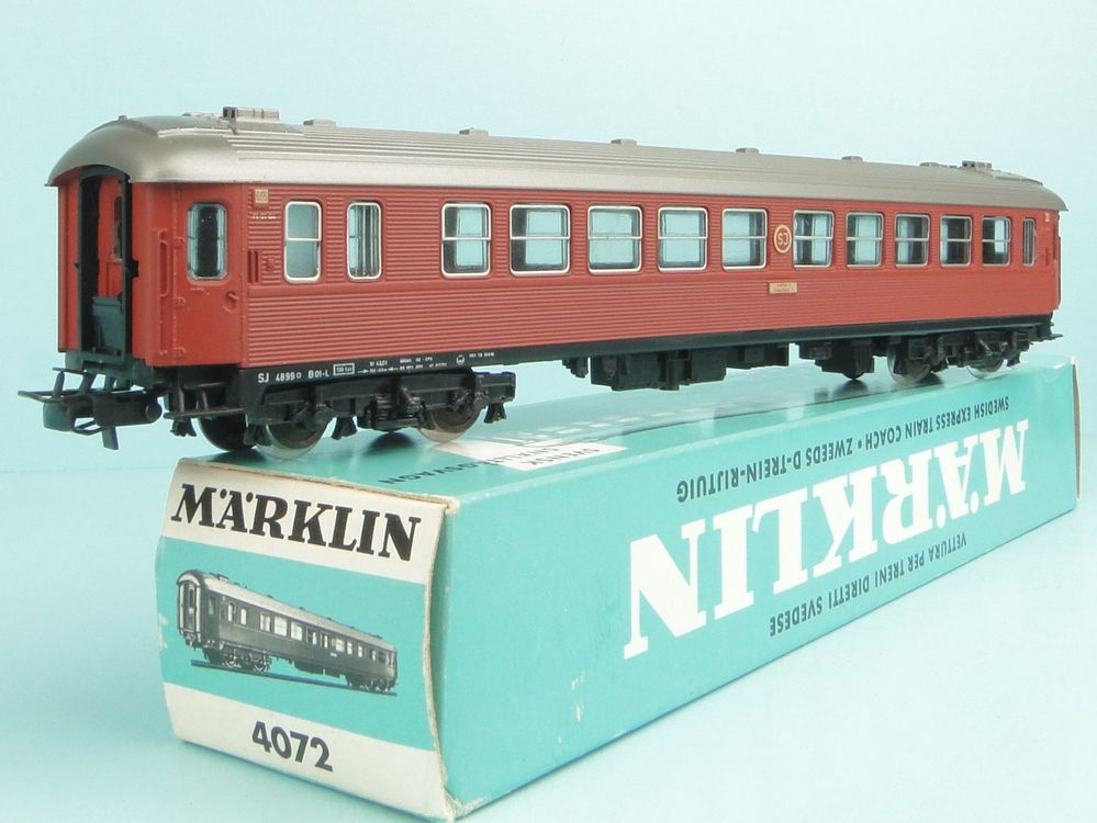 (Kopie) MÄRKLIN 4072 Svensk Snälltagsvagn SJ | Kaufen auf Ricardo