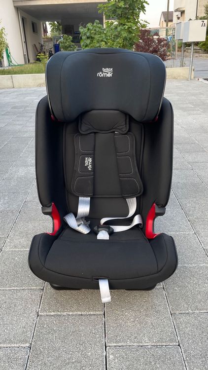 Kindersitz „Cybex Solution X2 fix black“ (Gebraucht) in Ettingen für ...