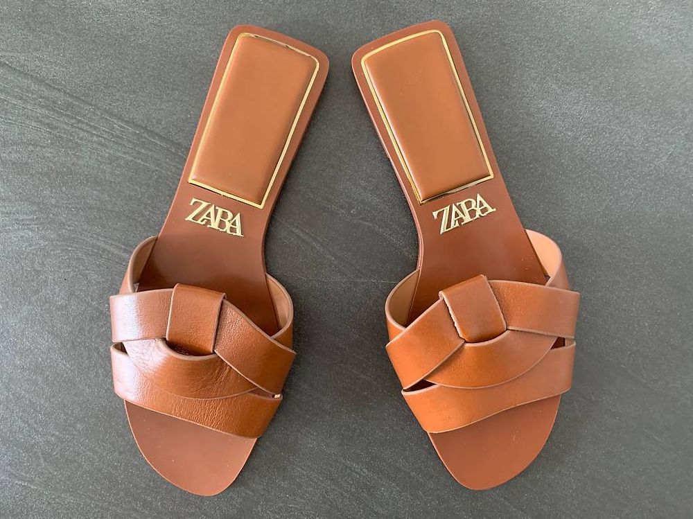 Sandales marrons cuir neuves t.37 (Neu (gemäss Beschreibung)) in Carouge GE für CHF 20 – mit ...