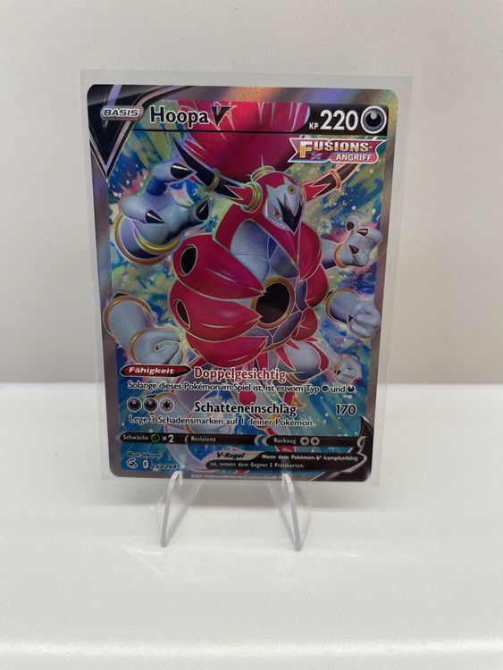 Hoopa V Ultra Rare Fusions Angriff 2021 (Gebraucht) in Arlesheim für ...