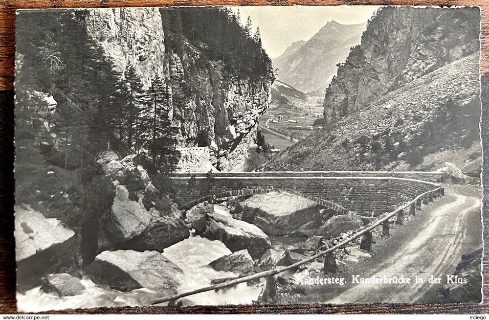 AK: KANDERSTEG - KANDERBRÜCKE IN DER KLUS (Gebraucht) in Lutry für CHF 3 – mit Lieferung auf ...