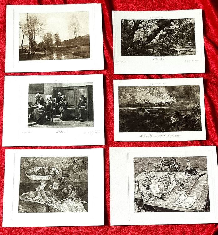 Cézanne, Van Gogh, Rousseau... verschiedene Fotolithografien (Gebraucht ...