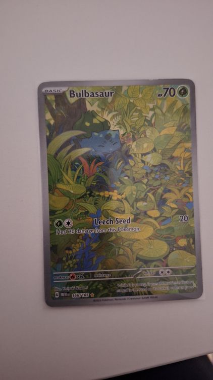 Bulbasaur Pokemon aus 151 in EN / 166/165 | Kaufen auf Ricardo
