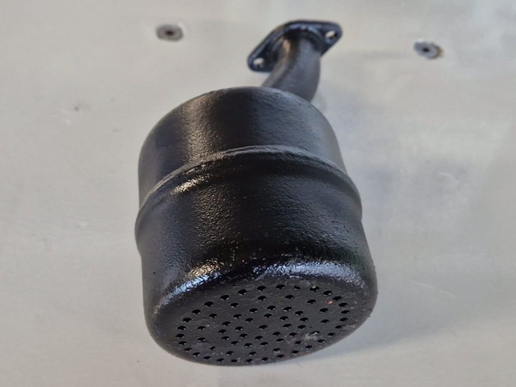 MAG Motor Auspuff (Lochabstand Flansch 46mm) (Gebraucht) in Niederwil ...