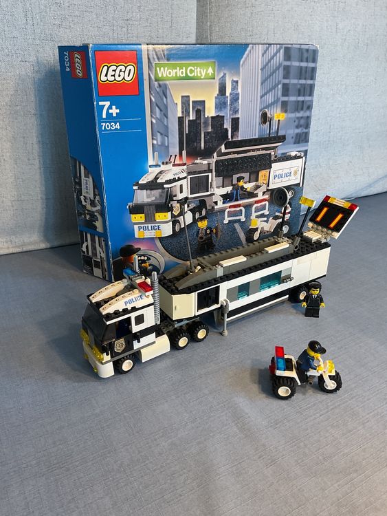 Lego 7034 World City Polizei Truck | Kaufen auf Ricardo