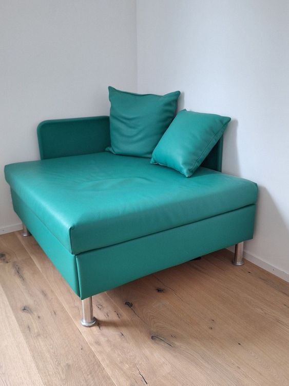 Hocker mit Einzel-Bettfunktion, Bed-for-Living von Swissplus | Kaufen ...