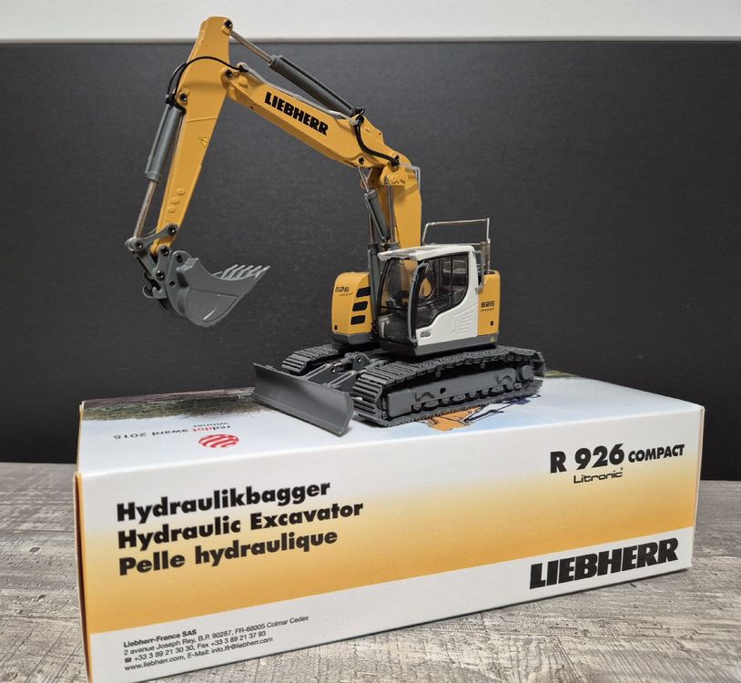Raupenbagger Liebherr R926, Modell 1:50 (Neu (gemäss Beschreibung)) in ...